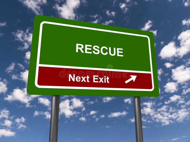 Rescue traffic sign stock photo. Image of danger, care - 239403304