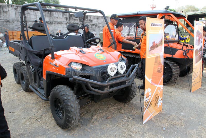 Rescue vehicles editorial stock photo. Image of indonesia - 61049793