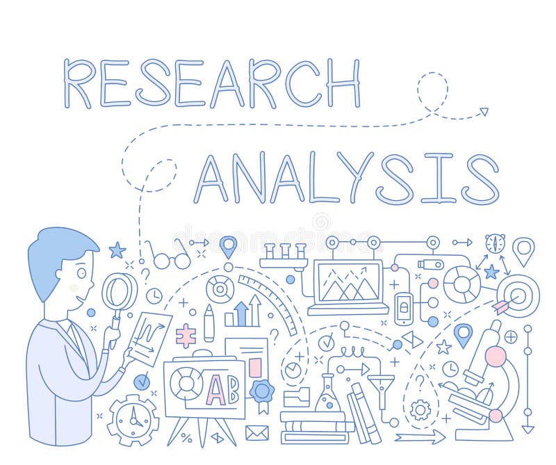 Research Analysis Infographics. Vector Illustration Stock Vector ...