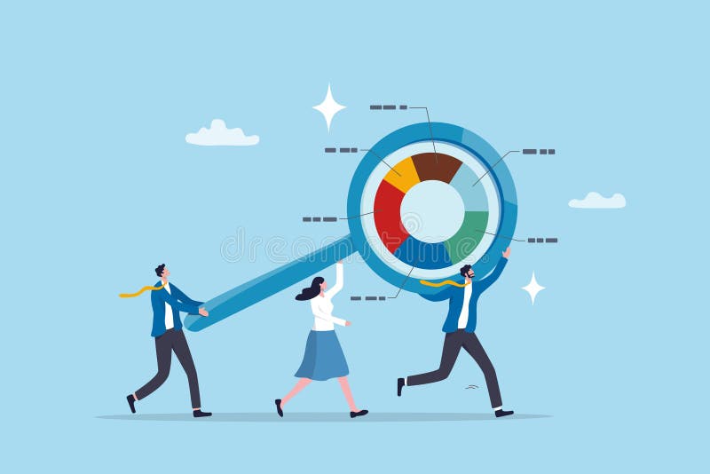 Research Analysis, Insight Information, Marketing Chart Diagram ...