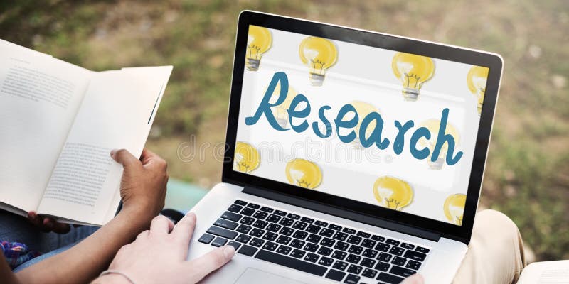 Research Answer Discovery Information Results Concept Stock Photo ...