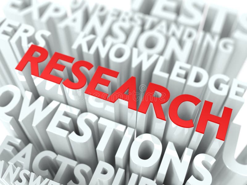 Research Background Design. Stock Illustration - Illustration of ...