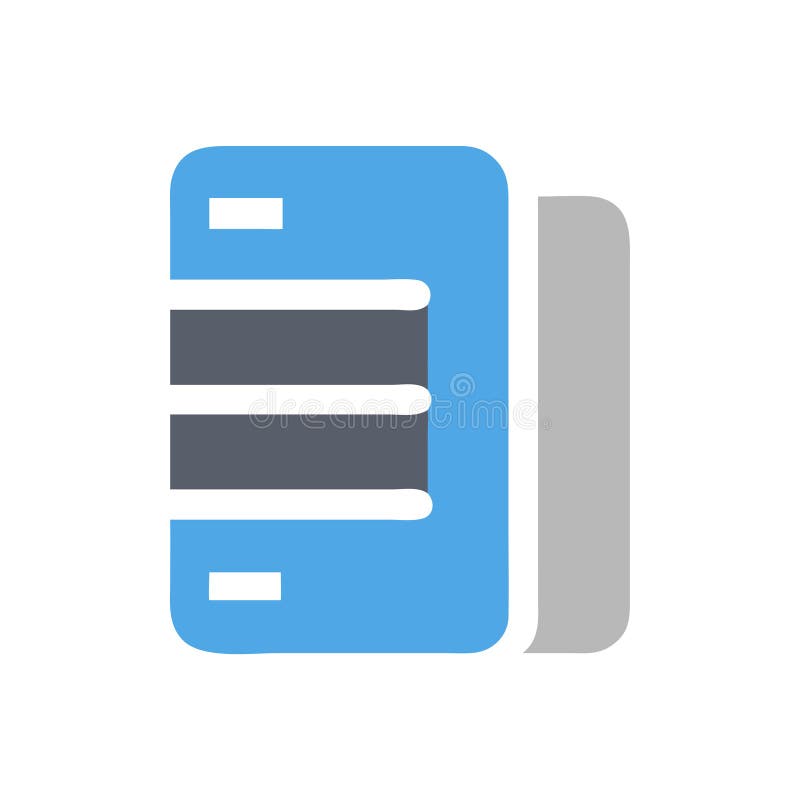 Research Bibliography Icon Design Stock Vector - Illustration of flat ...