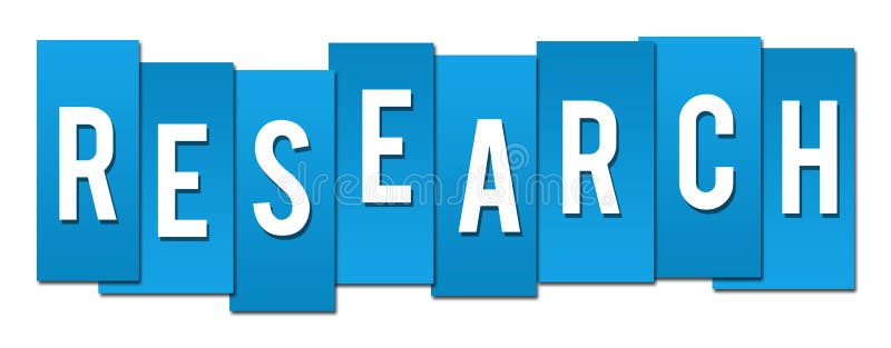 Research Blue Stripes stock illustration. Illustration of technology ...