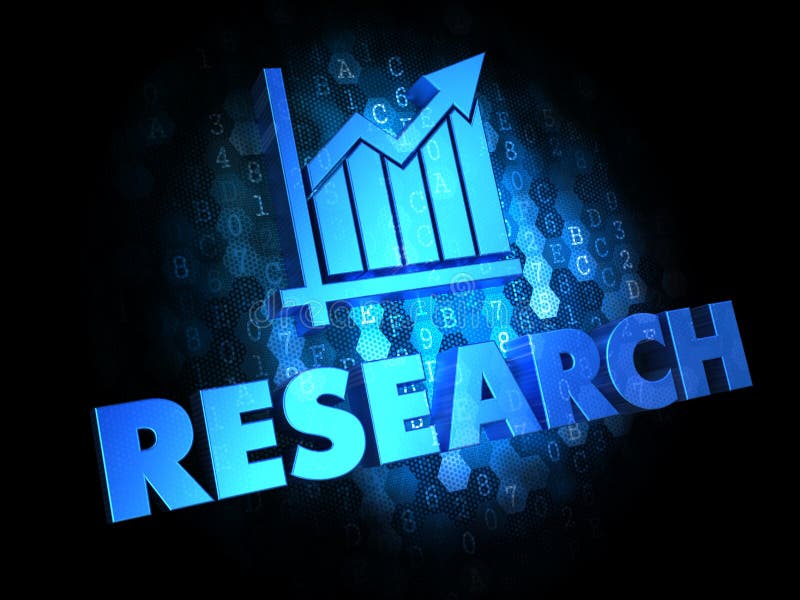 Research Background Design. Stock Illustration - Illustration of ...