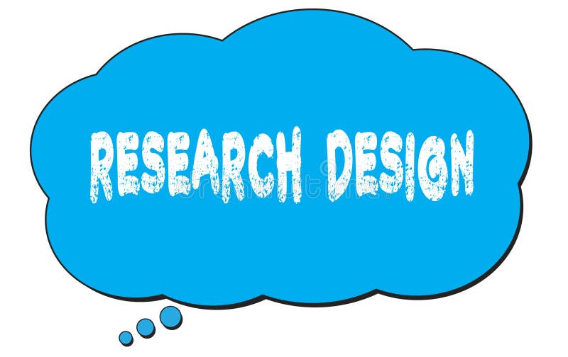 Research Design word cloud stock illustration. Illustration of research ...