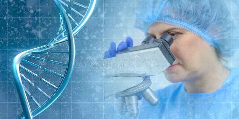 Research and Developement Concept Background of DNA and Gene Research ...