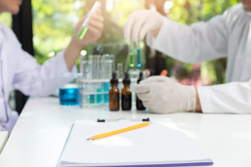 Research and Development Concept, Laboratory Scientist Working at Lab ...