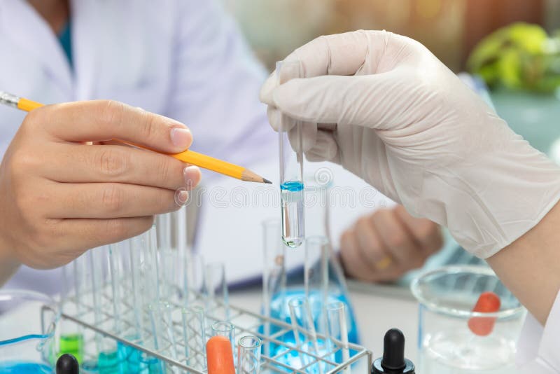 Research and Development Concept, Laboratory Scientist Working at Lab ...