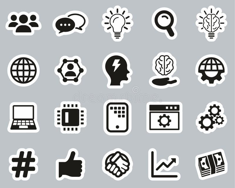 Research stock vector. Illustration of conversation - 137839506