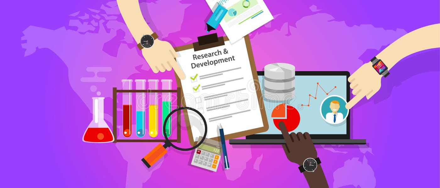 Research Development R D Stock Illustrations – 330 Research Development ...
