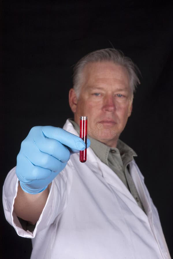 Research Engineer/scientist Stock Image - Image of blue, closeup: 14900309