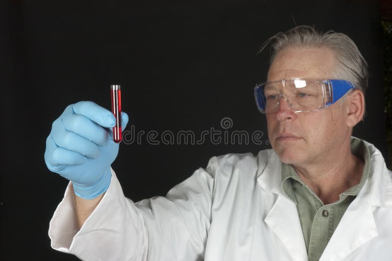 Research Engineer/scientist Stock Image - Image of gloves, analyzing ...