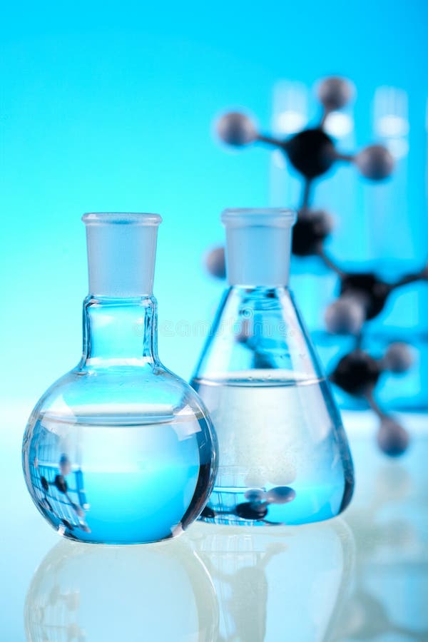 Research and Experiments, Bright Modern Chemical Concept Stock Image ...