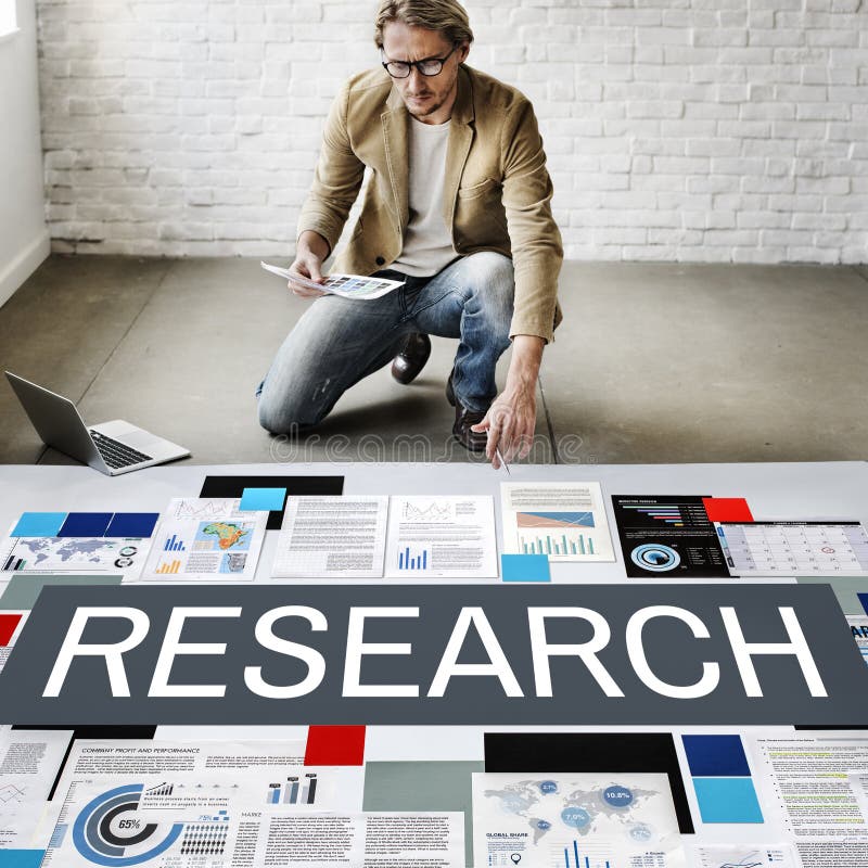 Research Exploration Facts Feedback Information Concept Stock Image ...