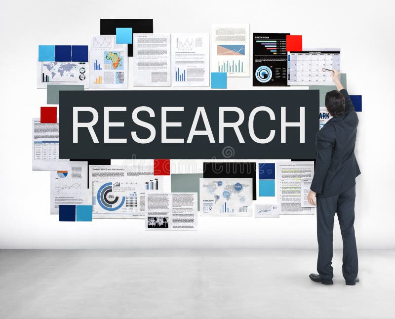 Research Exploration Facts Feedback Information Concept Stock Image ...