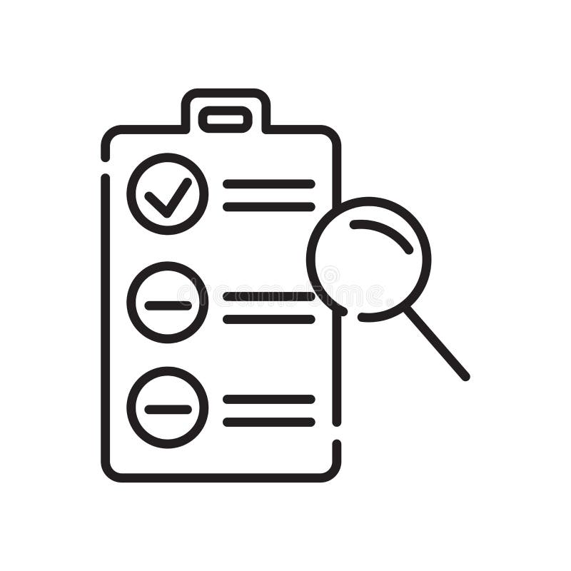 Research Icon Vector Isolated on White Background, Research Sign , Sign ...