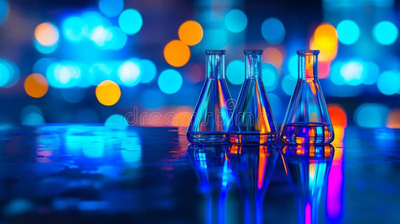 In a Research Laboratory Equipped with Modern Equipment and Atmospheric ...