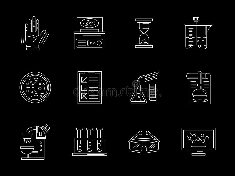 Forensic Laboratory Icons Stock Illustrations – 44 Forensic Laboratory ...