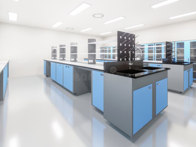 Research Laboratory Room stock image. Image of biochemistry - 301964975