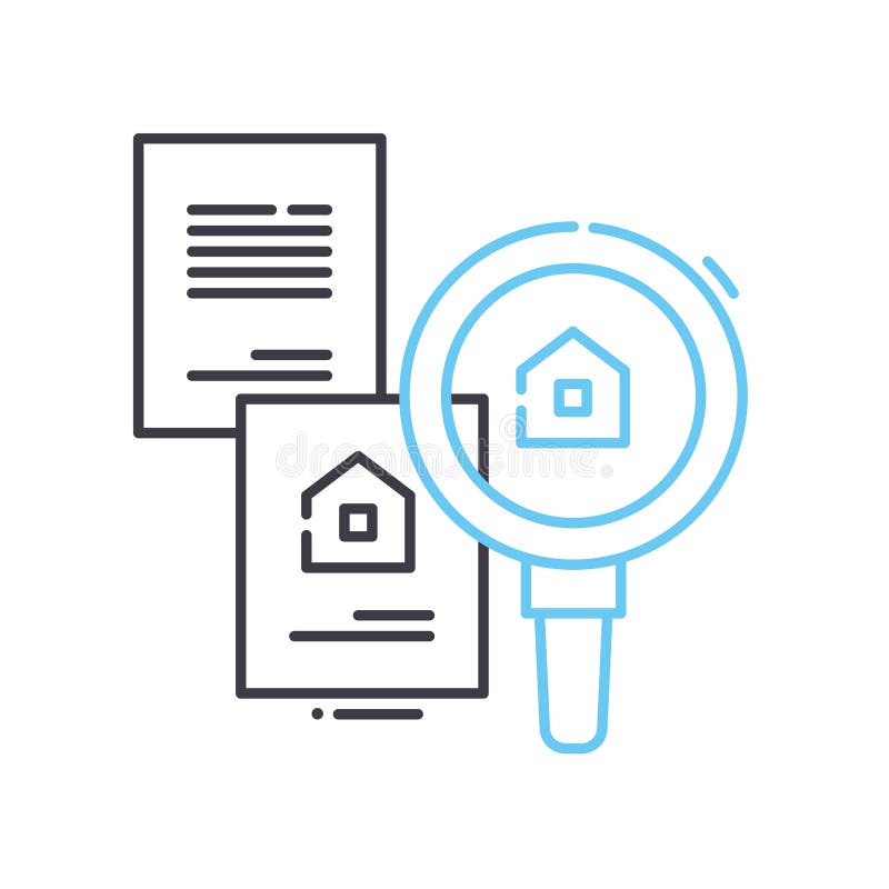 Research Line Icon, Outline Symbol, Vector Illustration, Concept Sign ...