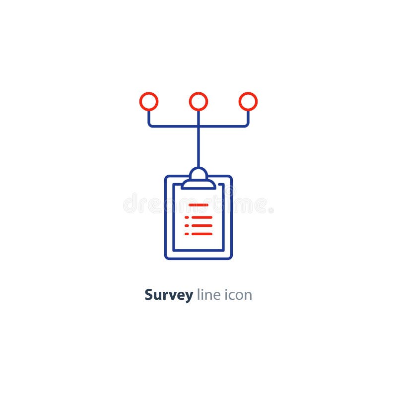 Research Network Concept Icon, To Do List Holder, Write Summary, Quiz ...