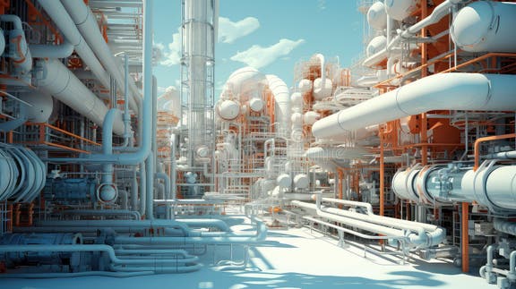 Research Particle Technology Background Stock Illustration ...