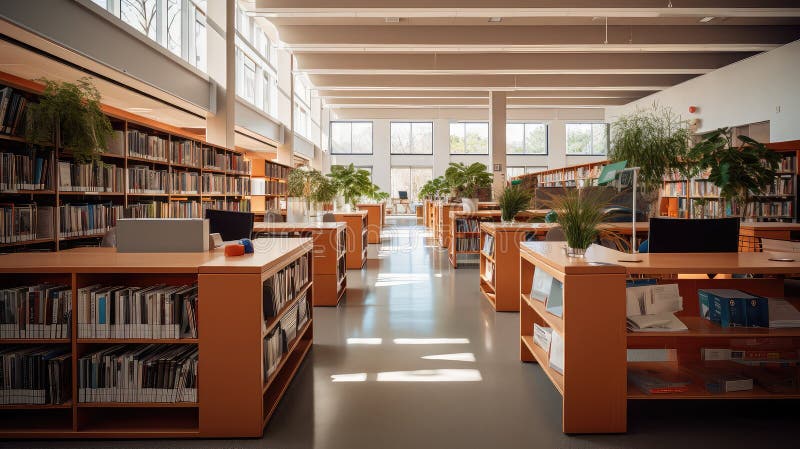 Research resource library stock illustration. Illustration of ...