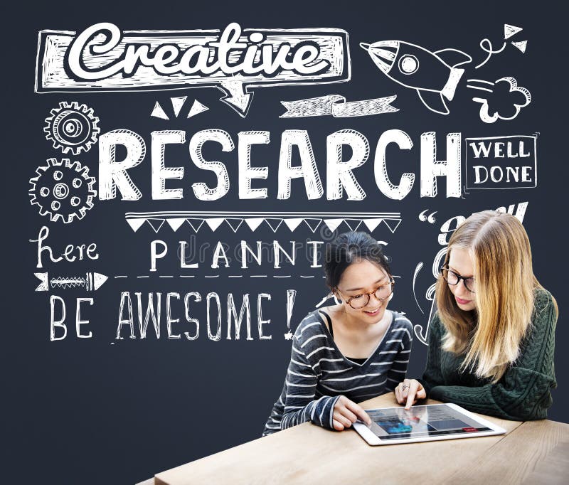 Research Results Report Facts Exploration Discovery Concept Stock Photo ...