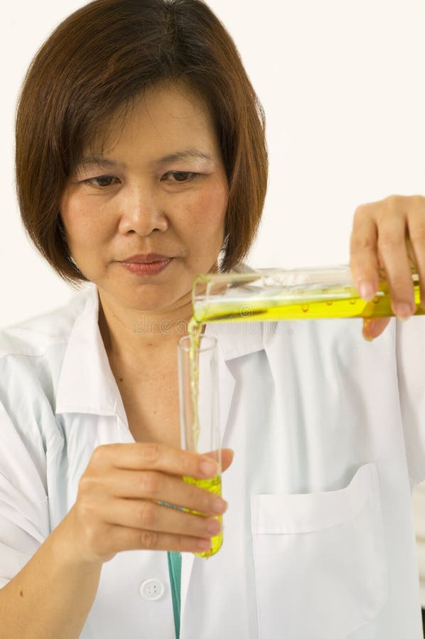 Research Scientist in the Lab Stock Image - Image of biochemistry ...