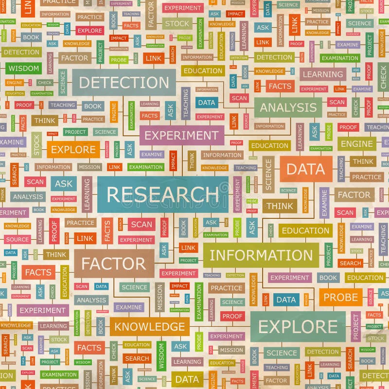 Research stock vector. Illustration of data, business - 35166793