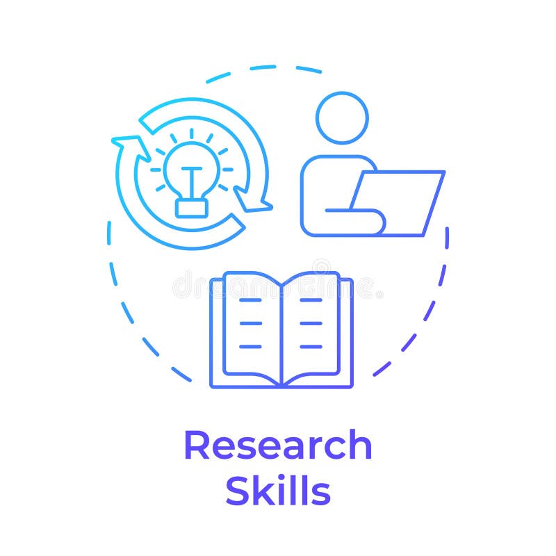 Research Skills Icon Stock Illustrations – 2,062 Research Skills Icon ...