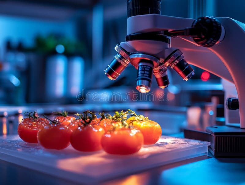 Generative Ai, Research Tools on the Table, Microscope with Materials ...