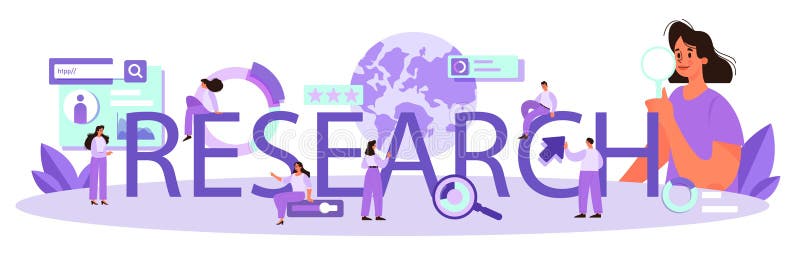 Research Typographic Header. Competitor Analysis and Business Strategy ...