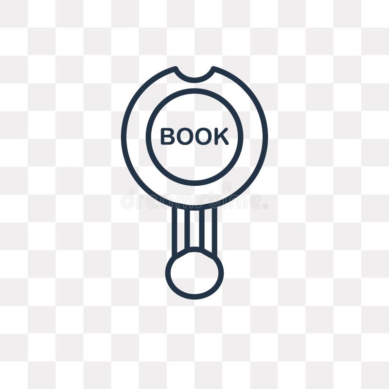 Research Vector Icon Isolated on Transparent Background, Linear Stock ...