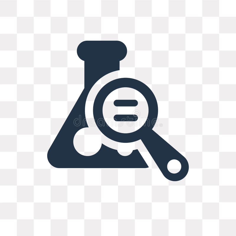 Research Vector Icon Isolated on Transparent Background, Linear Stock ...