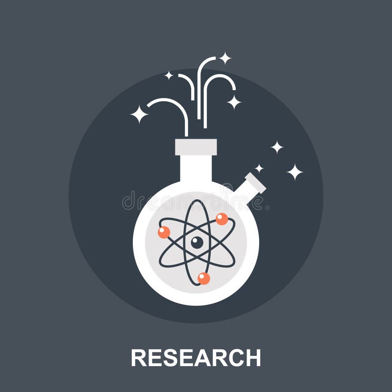 Research Vector Illustration Concept Stock Vector - Illustration of ...