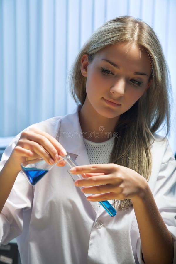 Researcher stock image. Image of chemistry, medical, look - 25123851