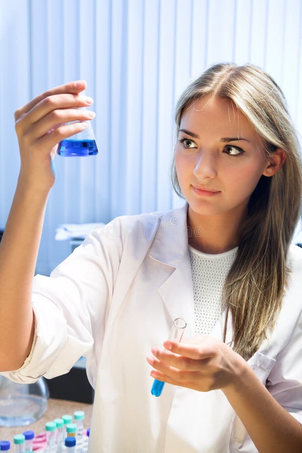 Researcher stock image. Image of chemistry, medical, look - 25123851