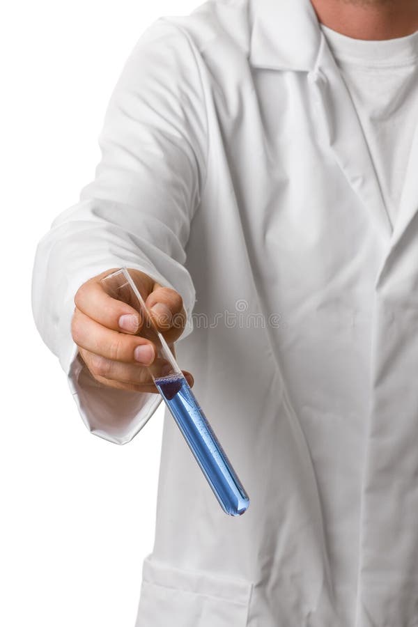 Researcher Examining Specimen Stock Image - Image of occupation ...