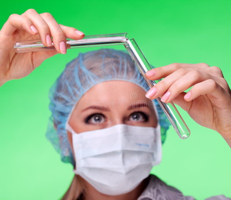 Laboratory stock image. Image of observation, human, biochemistry ...