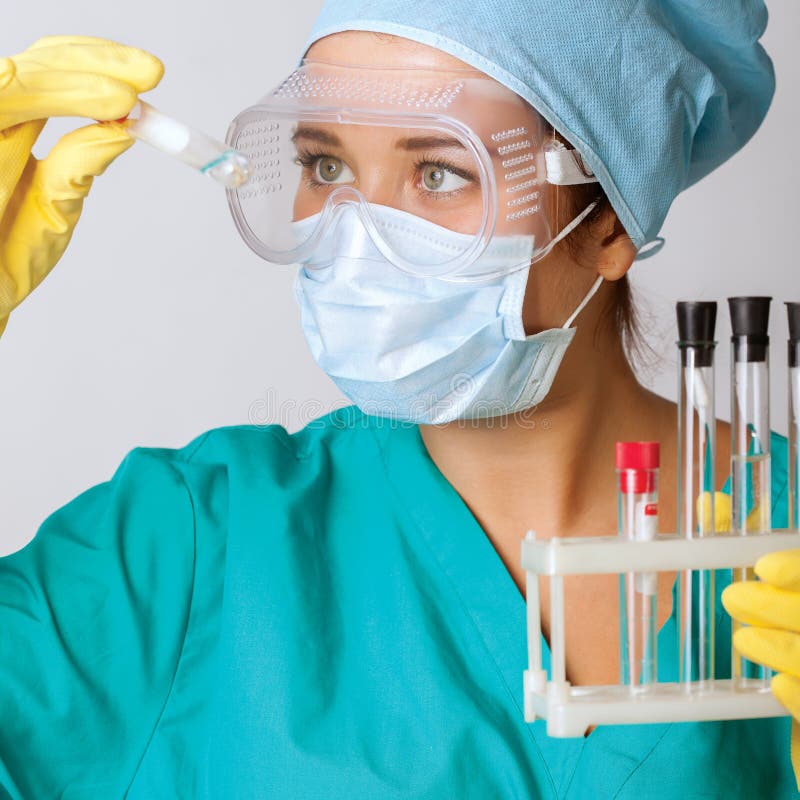 Lab Staff at Work in Pharmaceutical Laboratory Stock Photo - Image of ...