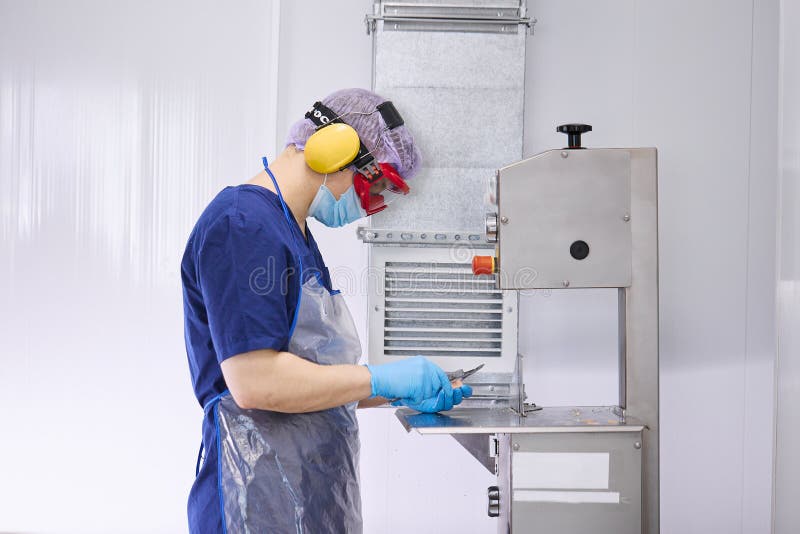 A Researcher Works with Materials for Experiments Stock Image - Image ...