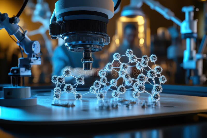 Researchers Conduct Experiments on Molecular Structures Under a ...