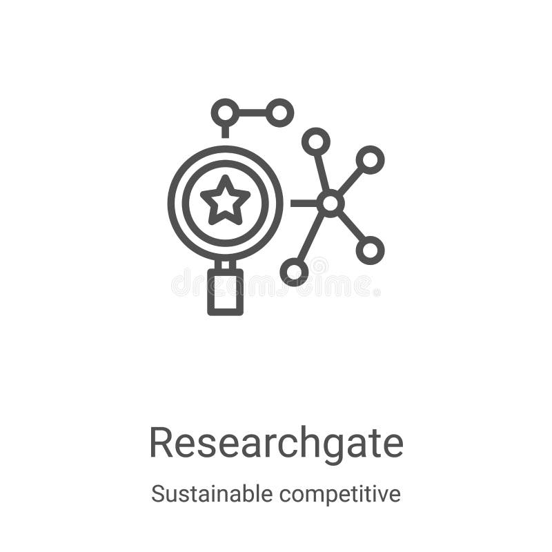 Researchgate Icon Vector from Sustainable Competitive Advantage ...