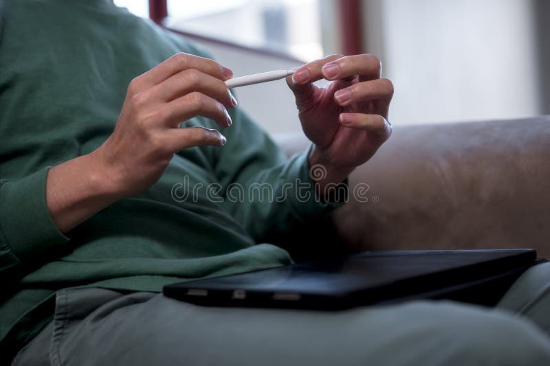 Researching Information and Data Analysis Concept Stock Image - Image ...