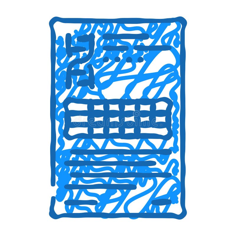 Researching Topics Technical Writer Icon Doodle Illustration Stock ...