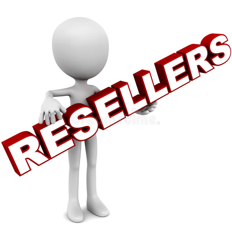 Resellers stock illustratie. Illustration of wederverkoop - 36130656