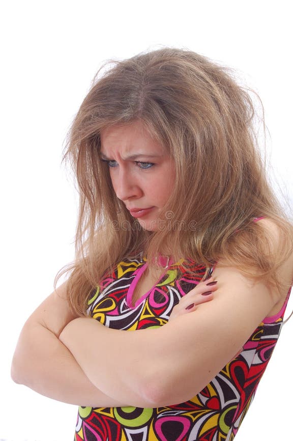 Resentful girl stock image. Image of resentful, people - 4113099