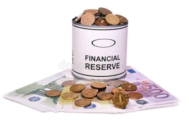 Reserva financeira foto de stock. Imagem de conta, armazenamento - 26812798